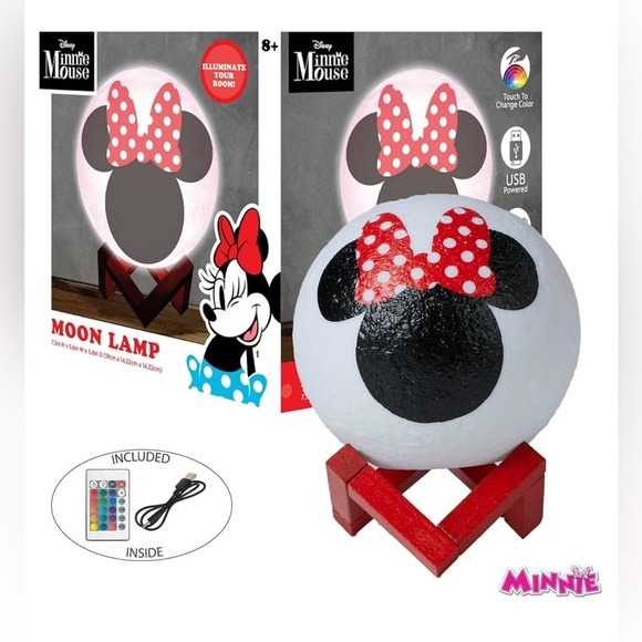 Disney | Accessories | New Minnie Mouse Moon Light | Poshmark